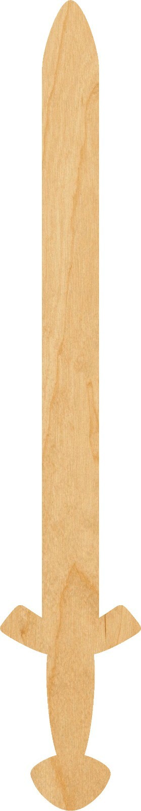 Viking Sword Laser Cut Out Wood Shape Craft Supply - Woodcraft Cutout ...