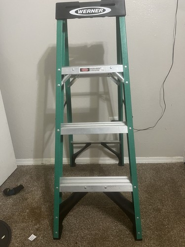 Werner FS204 4ft Step Ladder for sale online | eBay