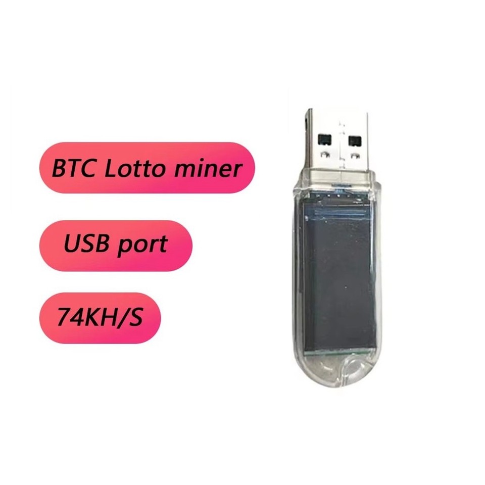 USB Mining Machine NerdMiner V2 74KH/S USB Crypto Miner Lottery Miner ...