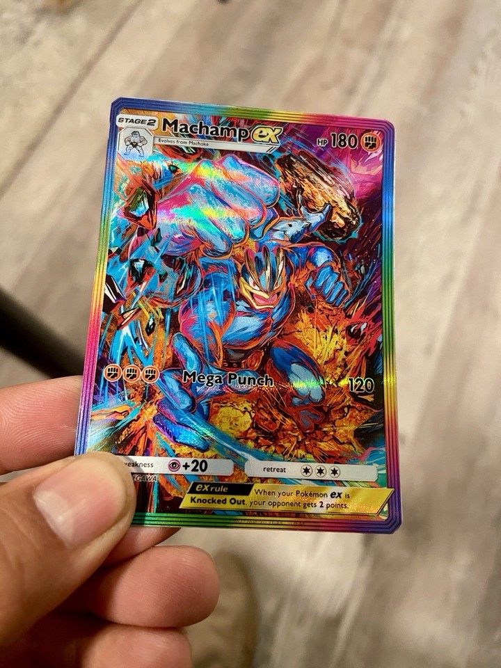 Pokemon TCG Pocket Machamp EX Holographic Special Illustration Rare ...