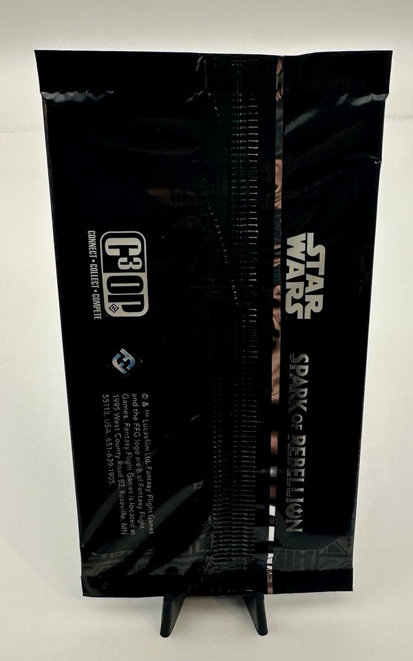 Star Wars Unlimited Spark of the Rebellion Weekly Play Promo Pack Free ...