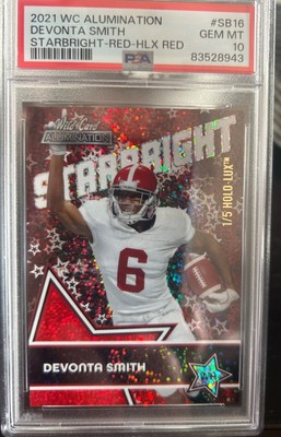 Devonta Smith rookie wild card alumination ** 1/5 | eBay
