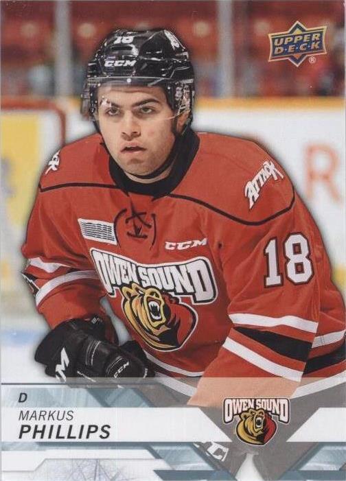 2018-19 Upper Deck CHL - Markus Phillips #186 (RC) for sale online | eBay
