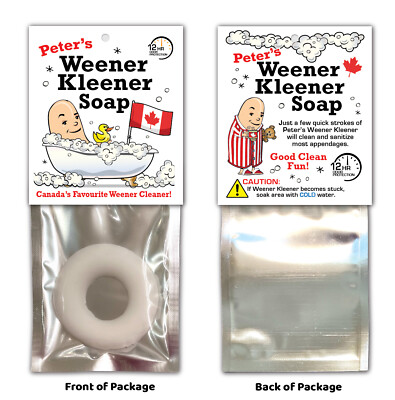 2 X - Canada Canadian Weener Cleaner Soap Willy Weiner JOKE GAG GIFT ...