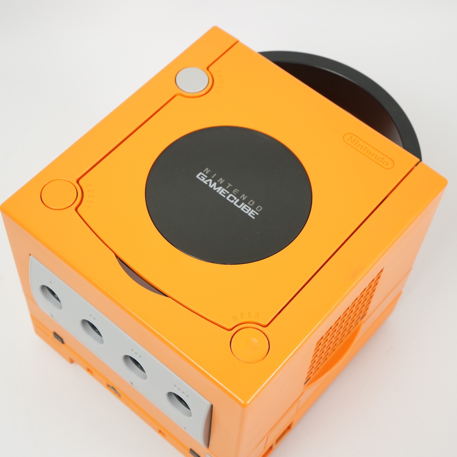 Nintendo GameCube Spice Orange NTSC U-C/J Region Switch Mod w/Gameboy ...