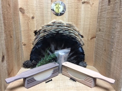 2 -Box Call Kits Half Moon Walnut & Cherry with Poplar Sides Unfinished ...