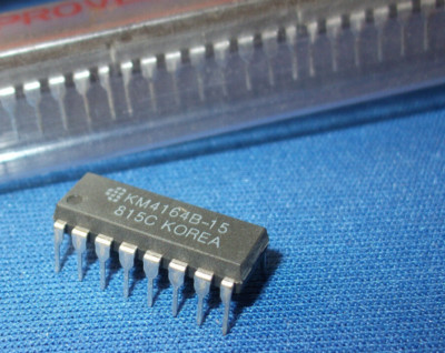 KM4164B-15 SAMSUNG DRAM 16-Pin DIP TMS4164 NEW 4164N LAST ONES ...