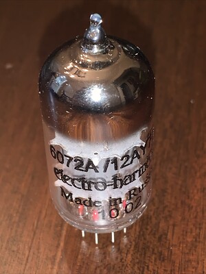 1 Electro Harmonix 6072A / 12AY7 / 12AY7EH pre-amp tube, Tested And ...