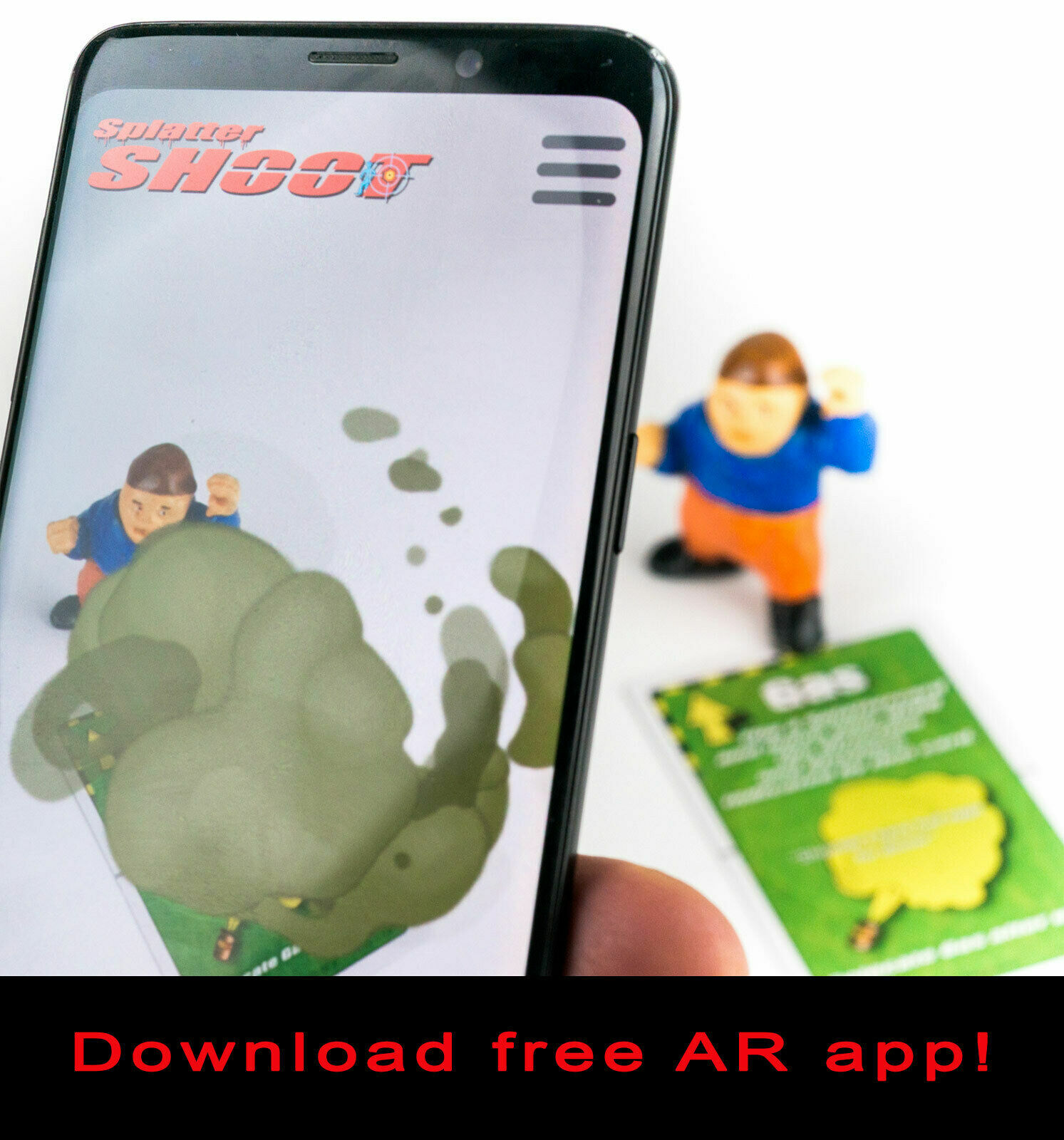 New Splatter Shoot Card Board Game First Person Shooter RPG Game 2017 ...