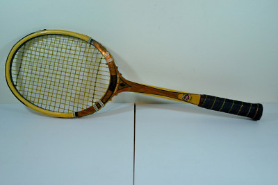 TA Davis Imperial Deluxe VTG Wood Tennis Racquet Racket 4.75 Grip 10.6 ...