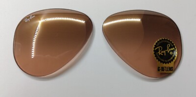 ray ban rb 3025 aviator 58 mm size gradient brown | eBay