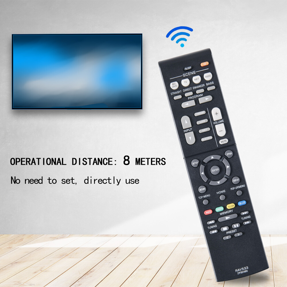 RAV533 ZP35490 For Yamaha AV Receiver Remote Control RX-V479 RX-V579 RX ...