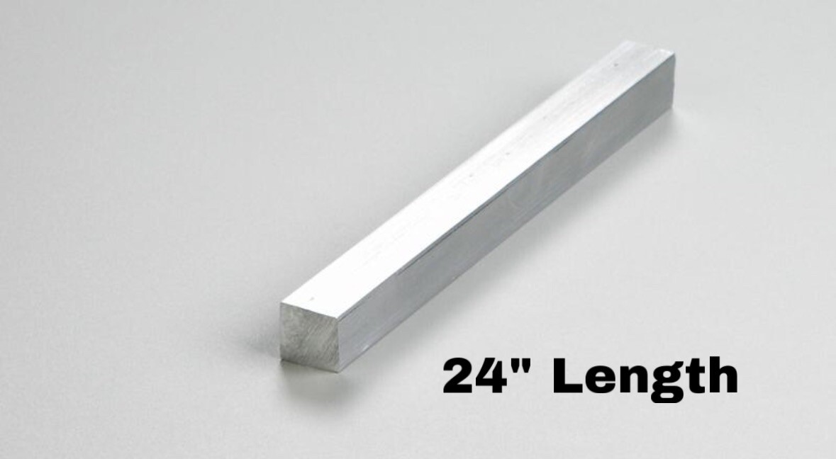 1” Square Bar X 24” Long 6061-T6 Square Bar | eBay