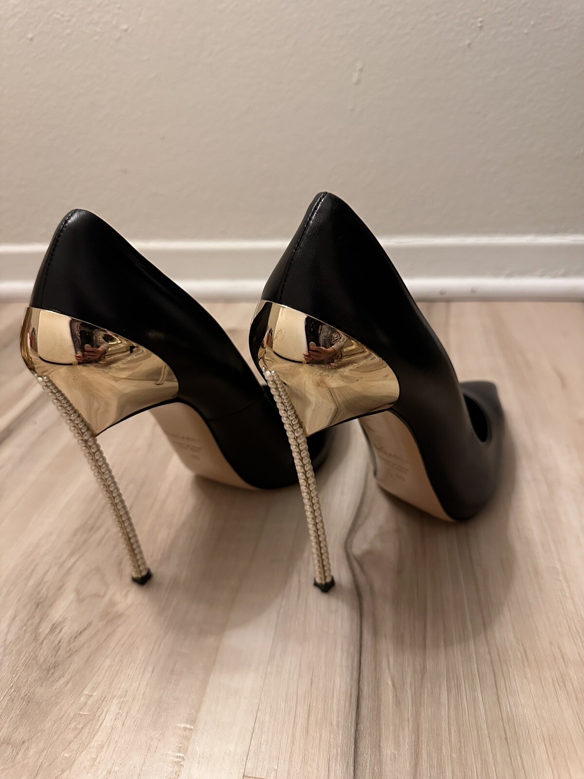 casadei Heels Size 40,Heel In Stainless Steel 115 Mm,10 Mm Concealed ...