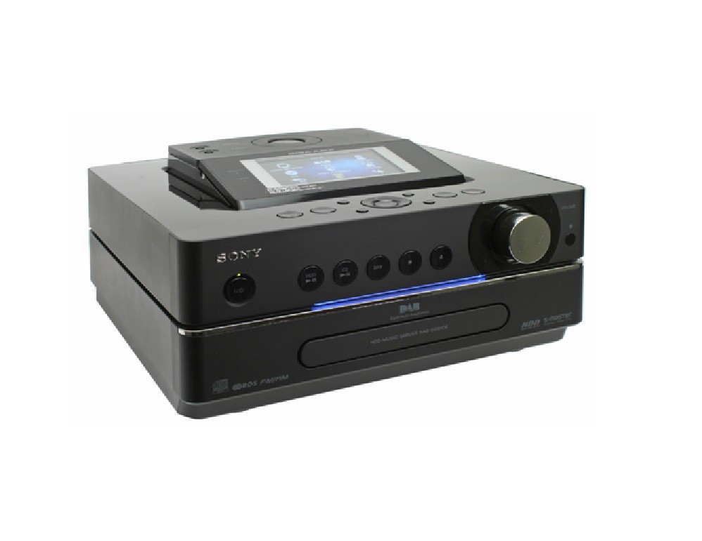 SONY GIGA JUKE NAS-S55HDE CD Player HiFi System USB DAB HDD 80GB -WITH ...