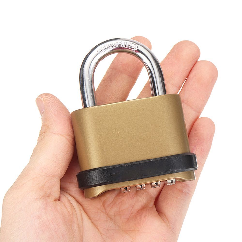Security Code Lock Combination Padlock Zinc Alloy 4-digit Number ...