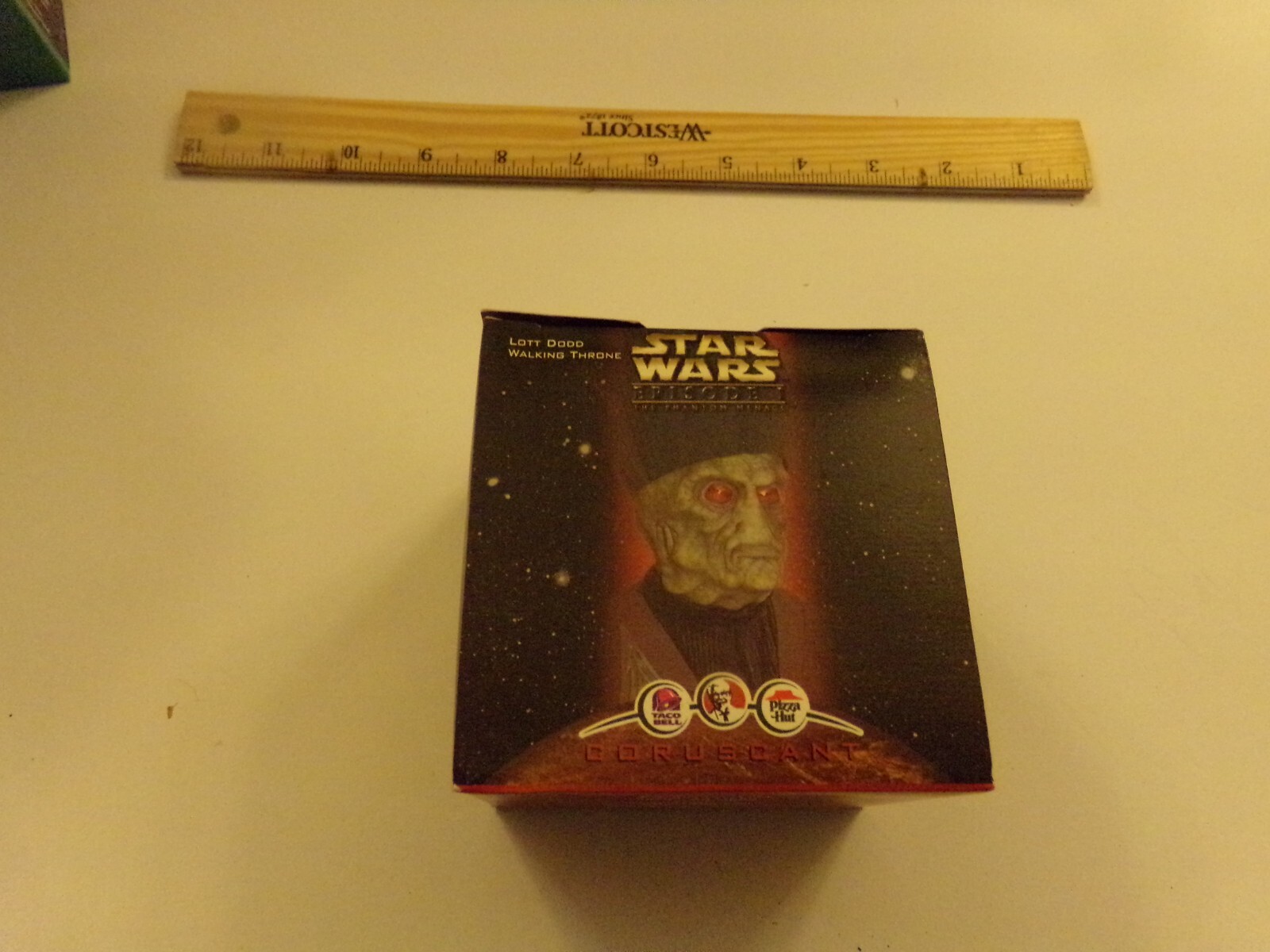 1999 STAR WARS EPISODE 1 - KFC/TACO BELL - LOTT DODD WALKING THRONE TOY ...