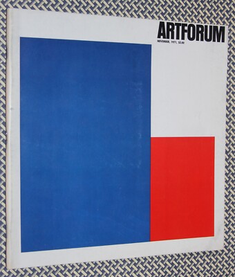 1971 ARTFORUM Magazine, ELLSWORTH KELLY, EVA HESSE, KURT SCHWITTERS ...