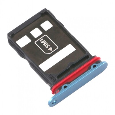 SIM Tray For HUAWEI P50 PRO SD NM Card Adapter Replacement Light Blue ...