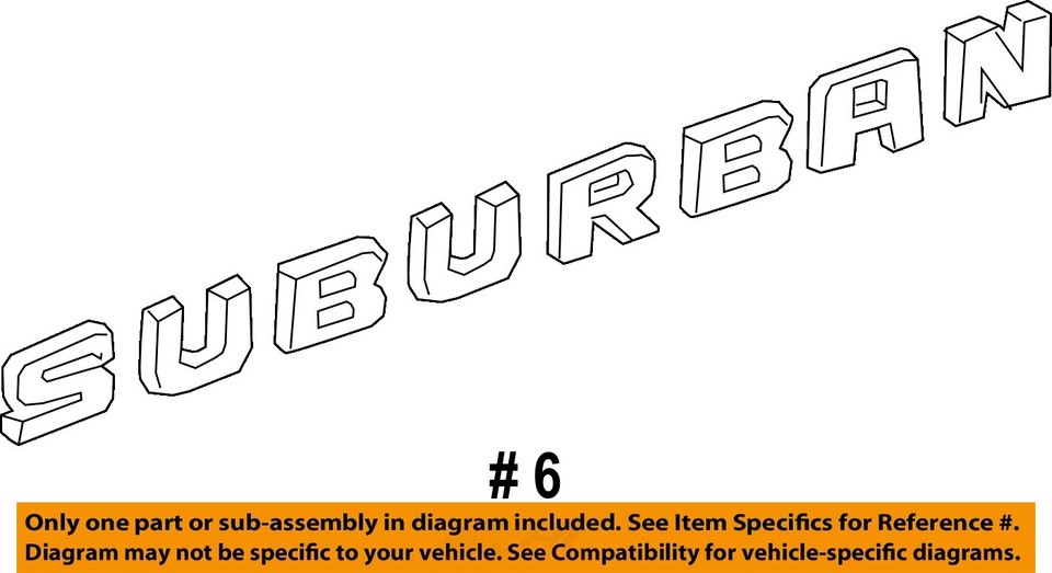 GM OEM 19-20 Escalade ESV Front Door Exterior Trim-Nameplate 84214130 ...