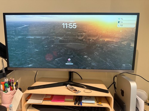 Samsung LS34J550 34" Ultra-Wide Screen Quad LED Monitor - Dark Grey ...