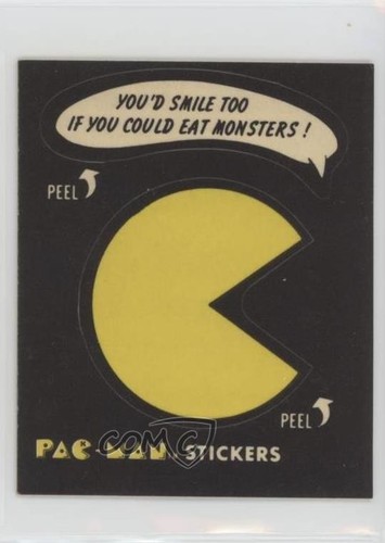 1980 Fleer Stickers Pac-Man #7 x9h | eBay