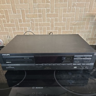 Philips CD610 II Stereo HiFi CD Compact Disc Player Black Fully Tested ...