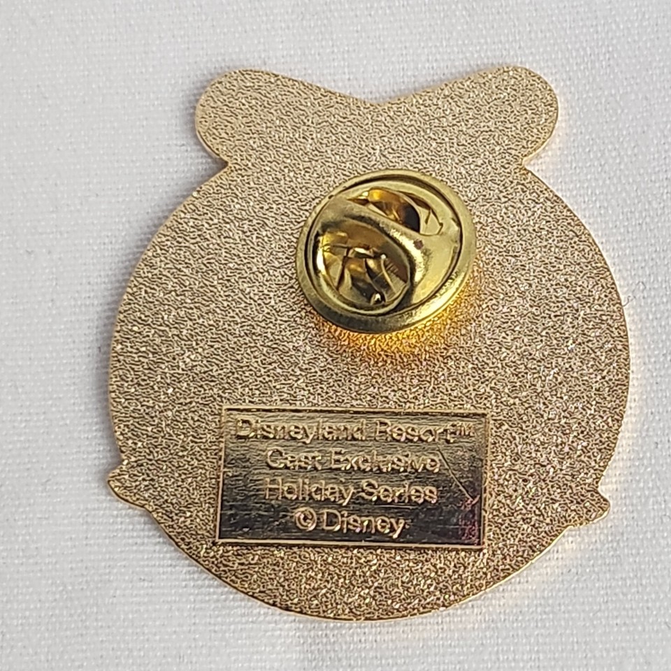 Disneyland Cast Exclusive Lady & the Tramp Seasons Greetings 2002 Pin ...