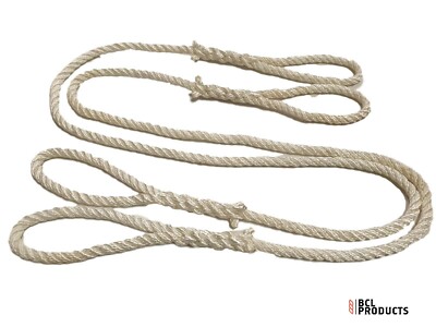 3 Strand Nylon Rope Sling / strop With Loop Each End Choose Size And ...