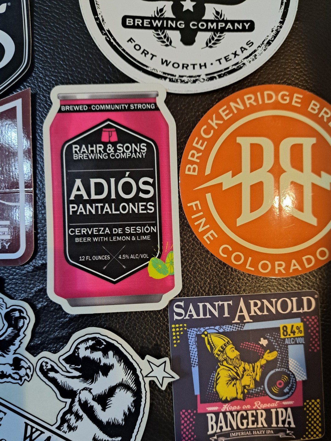 Lot of 8 Craft Brewery Beer Stickers + an Extra Surprise Sticker, NEW ...