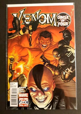 2012 Marvel Comics #14 VENOM Circle of Four Red Hulk Ghost Rider Comic ...