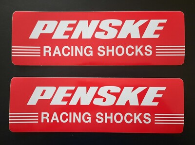 Vintage Sticker Set Vinyl Penske Racing Shocks Motorcycle Motocross ...