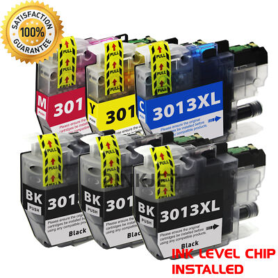 6PK LC-3013 LC3013 Ink Cartridge for Brother MFC-J491DW MFC-J497DW ...