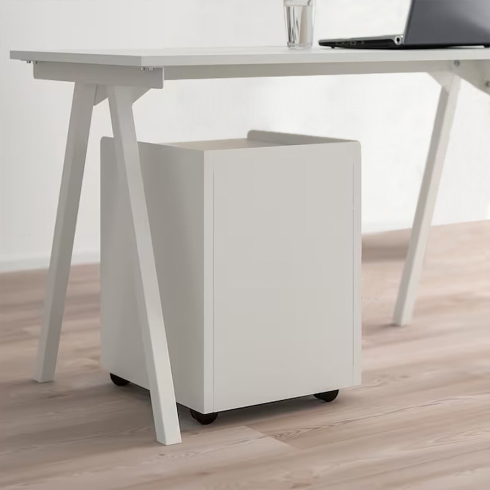 TROTTEN Drawer unit w 2 drawers on casters, white | eBay