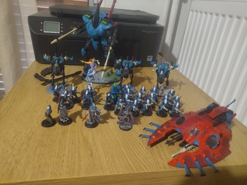 Warhammer 40k Painted Eldar Army (Aeldari) | eBay