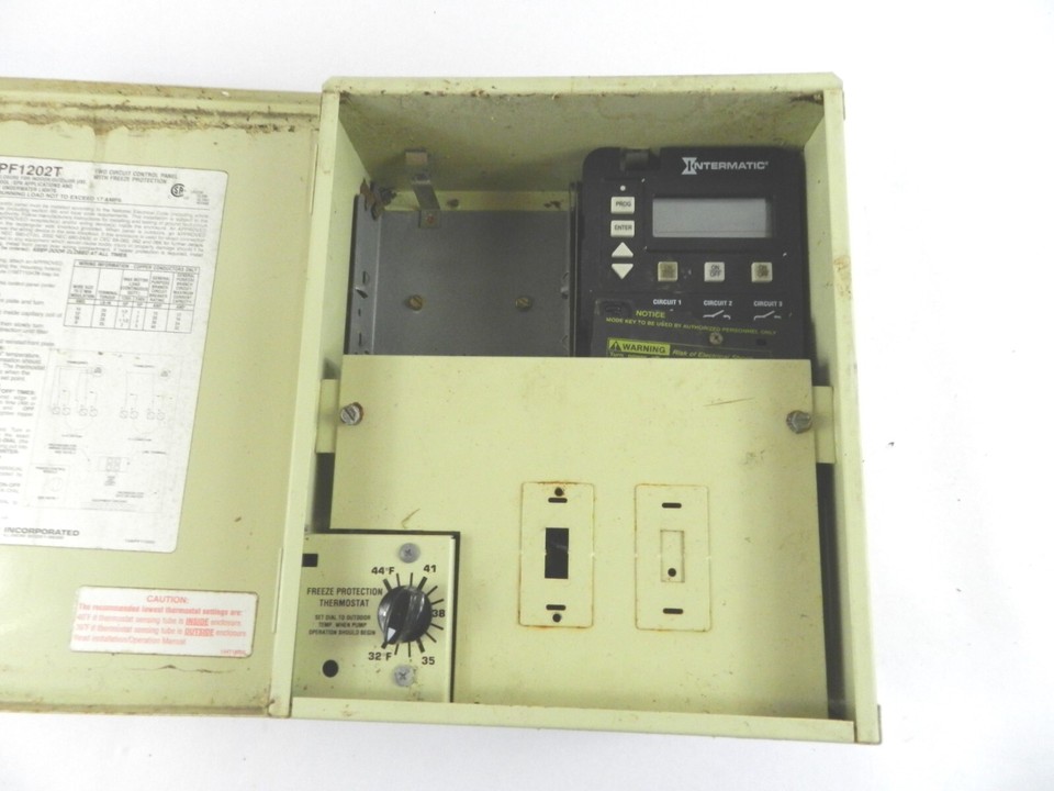Intermatic PF1202T Multi Circuit Freeze Protection Time Switch Untested ...