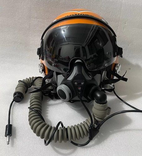HGU-55 TOP GUN MAVERICK "COYOTE" FIGHTER PILOT HELMET+OXYGEN MASK ...