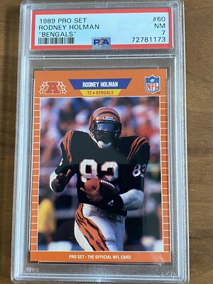 1989 Pro Set Rodney Holman “BENGALS” PSA 7 | eBay