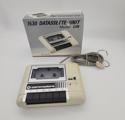 Vintage Commodore 64/28 Computer Model C2N Cassette Datassette With Box ...