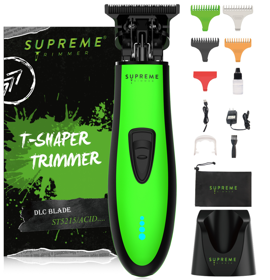 Supreme Trimmer T-Shaper DLC Hair & Beard Trimmer - Factory Recertified ...