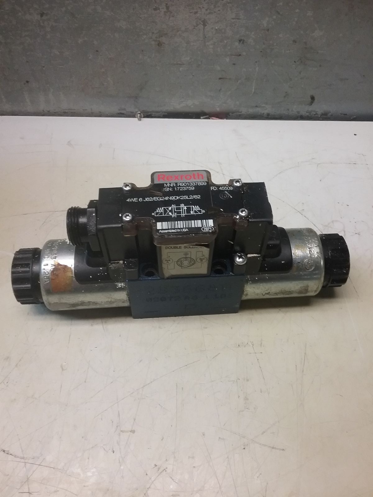 REXROTH VALVE_MNR:R901337899_4WE6J62/EG24N9DK25L2/62 | eBay