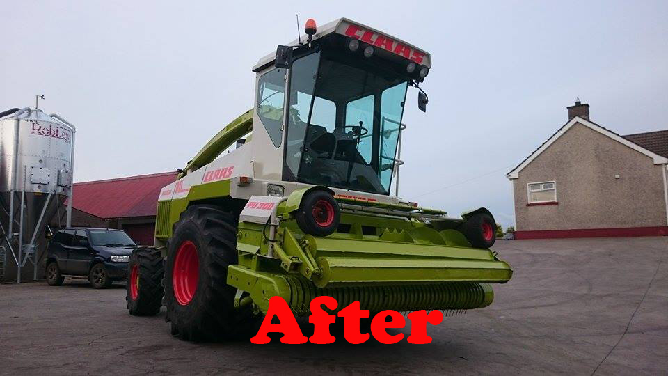 claas Jaguar 695 SL Harvester sticker / decal set | eBay