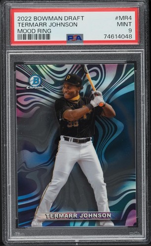 2022 Bowman Chrome Draft Mood Ring Termarr Johnson ROOKIE #MR-4 PSA 9 ...