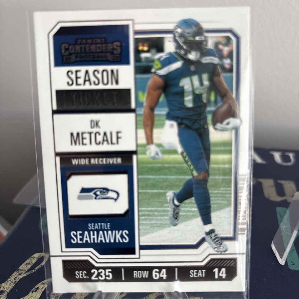 2023 Panini Contenders #89 DK Metcalf Season Ticket Seahawks Football ...