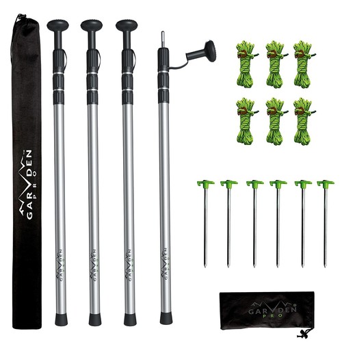 Poles | Replacement Canopy Adjustable Aluminum Rods Portable ...