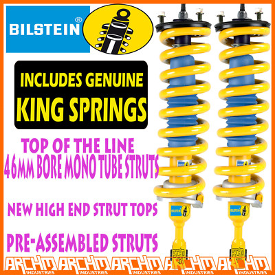 MITSUBISHI PB CHALLENGER 09-ON FRONT BILSTEIN STRUTS & COIL SPRINGS 2 ...