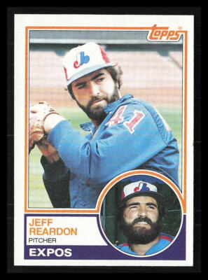Jeff Reardon 1983 Topps #290 Montreal Expos | eBay