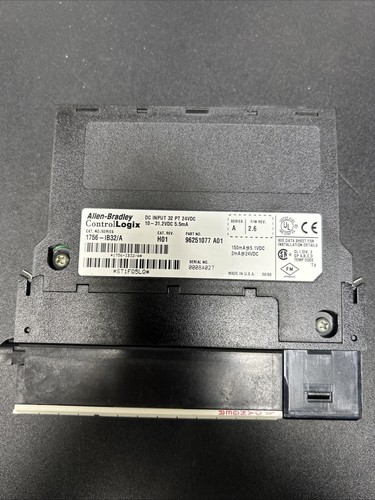 Allen Bradley 1756-IB32/A ControlLogix 32-Point Digital Input Module ...