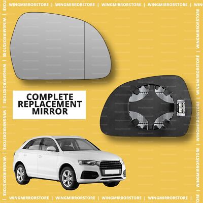Right side for Audi Q3 2011-2018 Wide Angle heated wing door mirror ...
