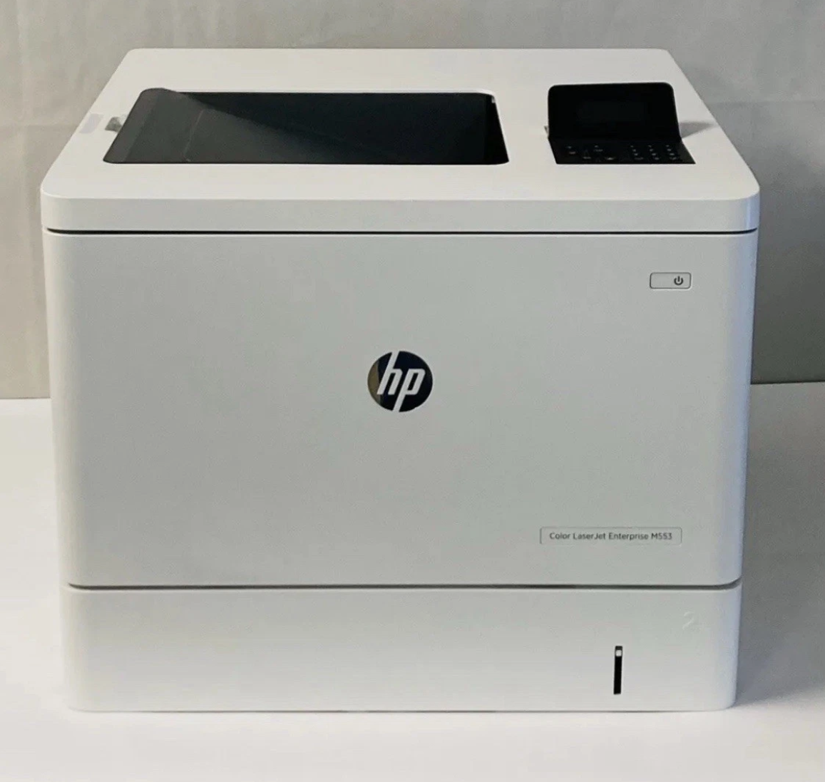 HP M553 Color LaserJet Enterprise Duplex Printer B5L25A with toners ...